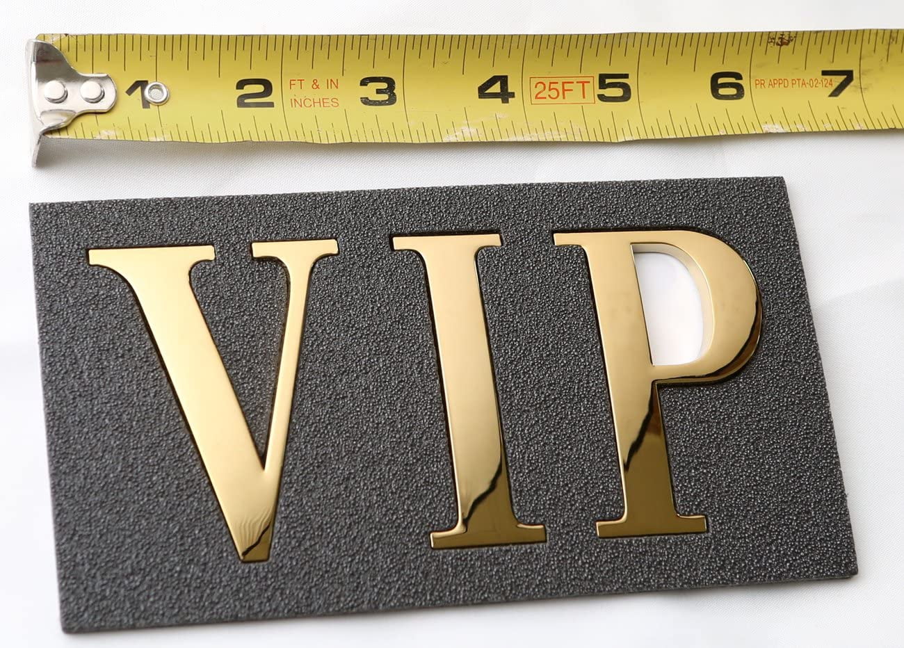 LFPartS Premium Gold 3D VIP Letters - Walmart.com