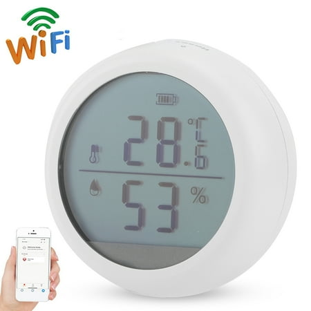 WiFi Temperature Humidity Sensor - High/Low Temp Humidness Alarm ...