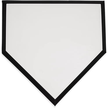 Champion Sports Universal Homeplate – Molded Rubber, Metal Bottom Home ...