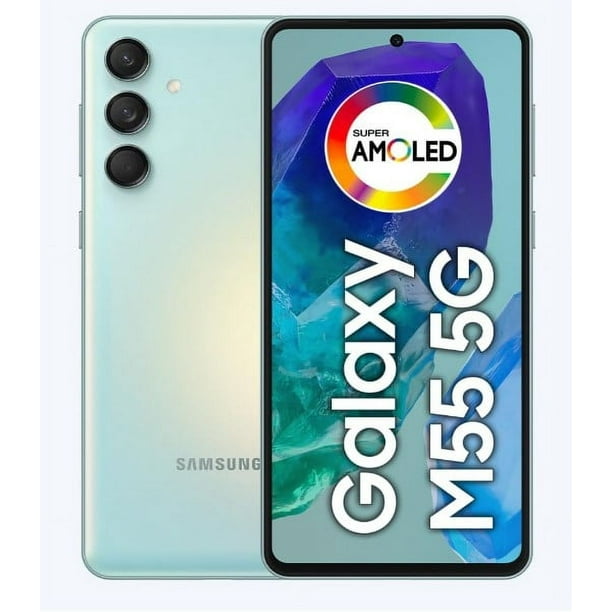 Samsung Galaxy M55 5G 256GB 8GB Verde | Bodega Aurrera en línea