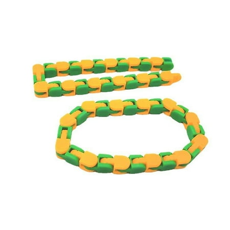 Junmo Bicycle Chain Track Stress Relief Toy Colorful Puzzle Sensory ...