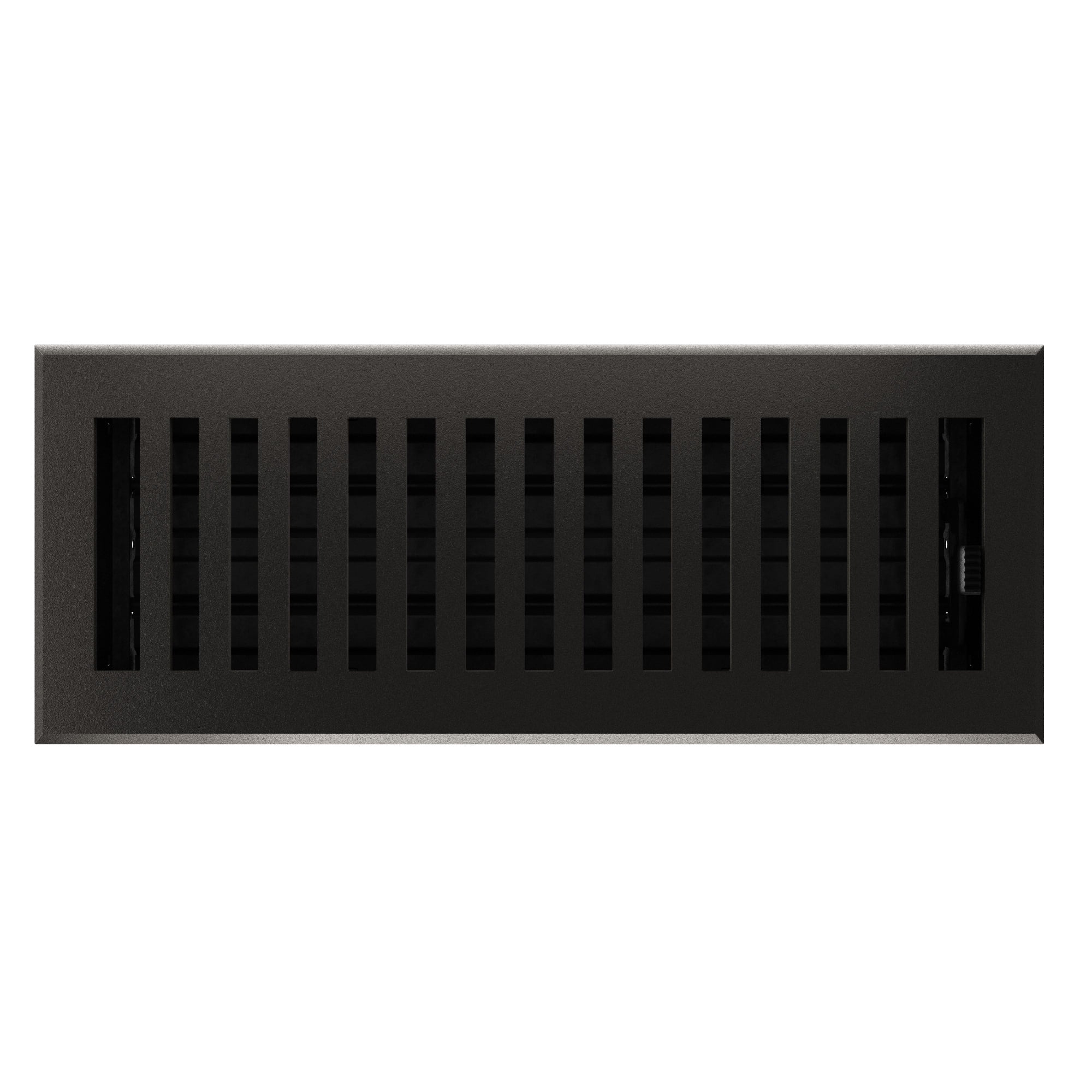 Imperial 4-inch x 12-inch Black Iron Montezuma, Floor Register ...