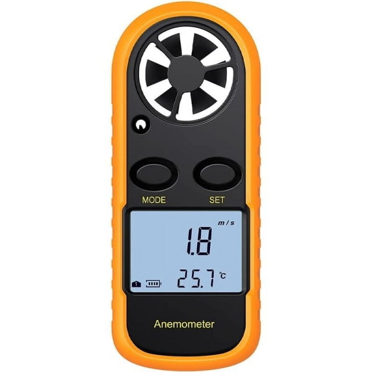 Digital Anemometer LCD Wind Speed Meter Air Flow Velocity Meter ...