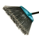 Great Value Basic Broom Full-Size Angled Handle Swivel Hanging Storage ...