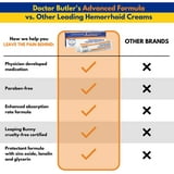 Doctor Butler’s Advanced Hemorrhoid & Fissure Ointment Fast Pain Relief ...