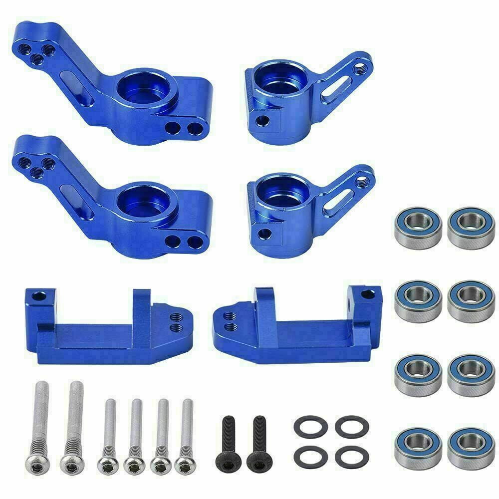 Front Caster Steering Blocks & Rear Stub Axle Carriers kit for 1/10 ...