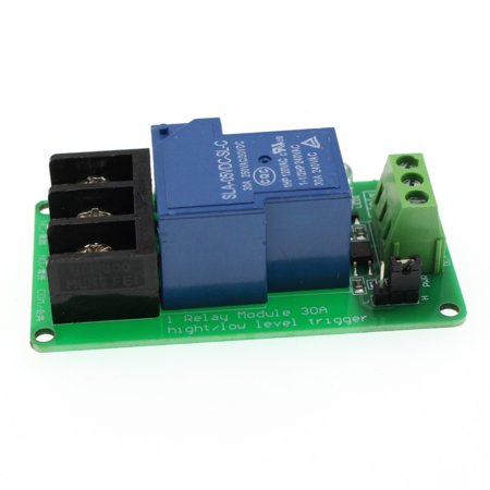 Smilepp DC 5V-12V Power Control Relay Module Electrical Appliances 30A ...