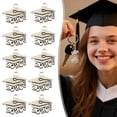 Zoowood 2026 Tassel Charm 30 Pcs Metal 2026 Year Number Graduation Cap ...