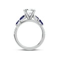 Empire Jewelry 1.7 Ct Round Cut Moissanite Ring - Hayden Curved Vine ...