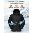 OutPro Women's Puffer Jacket Lightweight Down Alternative Packable ...