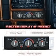 599-007 Climate Control Module Black Plastic Direct Fit for Chevy GMC ...