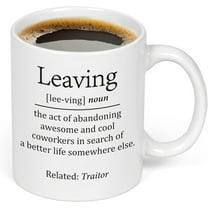 Coworker Leaving Coffee Mug, I Used to Work With Legends, 11 oz Black ...