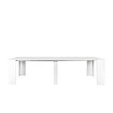 Multifunctional extendable console table, White - Walmart.com