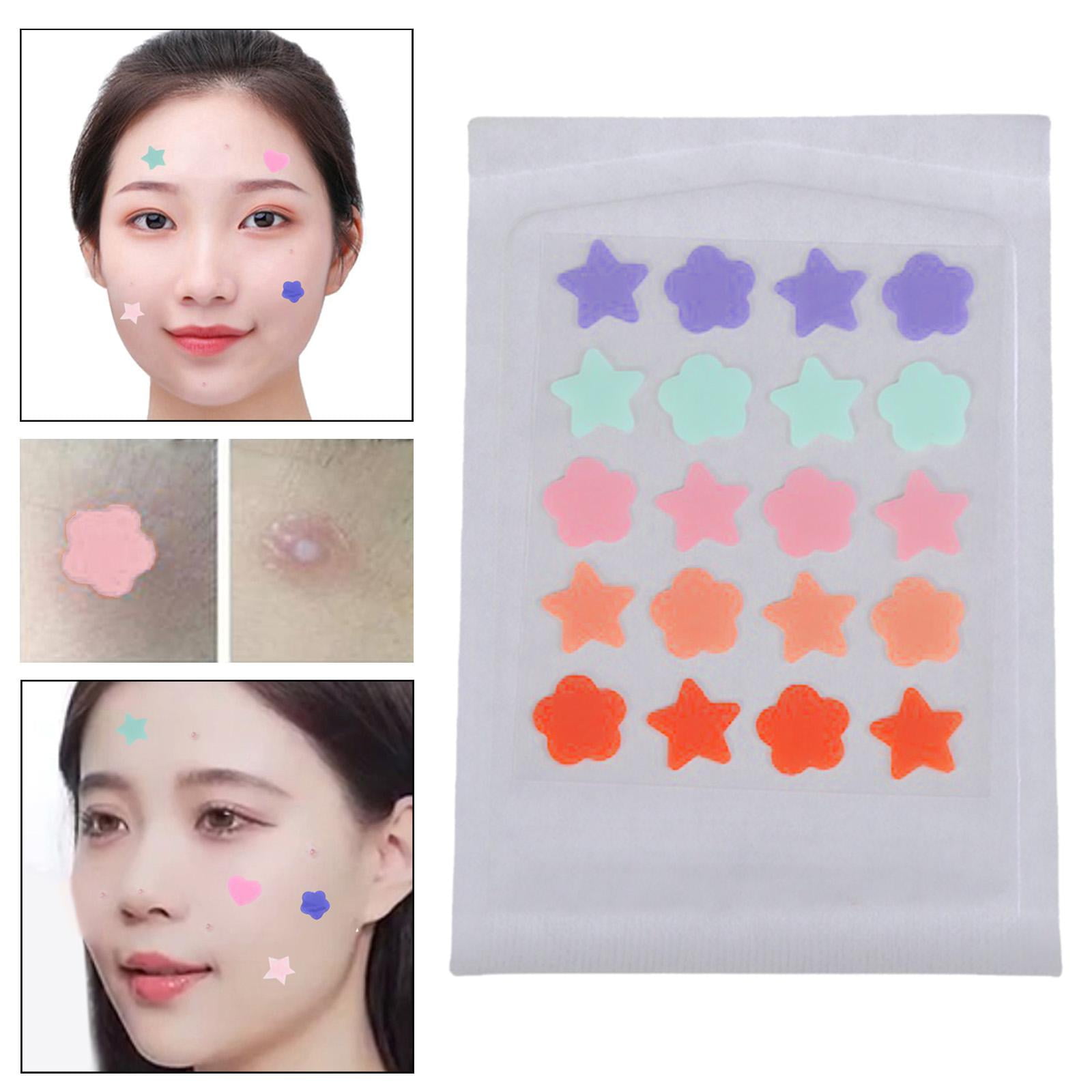 Parche para espinillas de acné para la cara y la piel que absorbe el ...