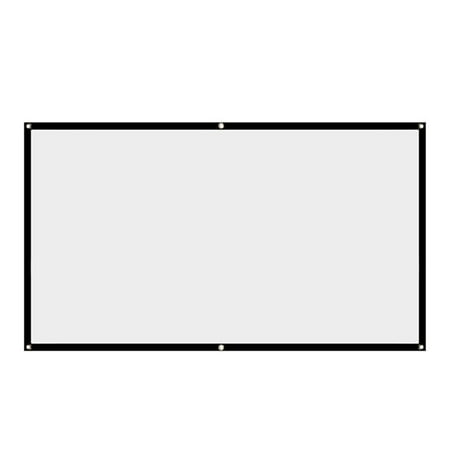 Unatoiry Foldable Projection Screen 100 120 150 inch 16:9 High ...