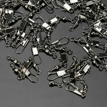 Fishing Swivels Snaps Kit 226pcs/Box Barrel Rolling Swivels Snaps ...