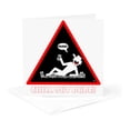 3drose, Chill Out Dude Triangle 3 for Dark Backgrounds, 6 Greeting ...