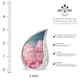 VALERASH Pink Urn for Adults - 3 Inch Small Eiffel Tower Cremation Urns ...