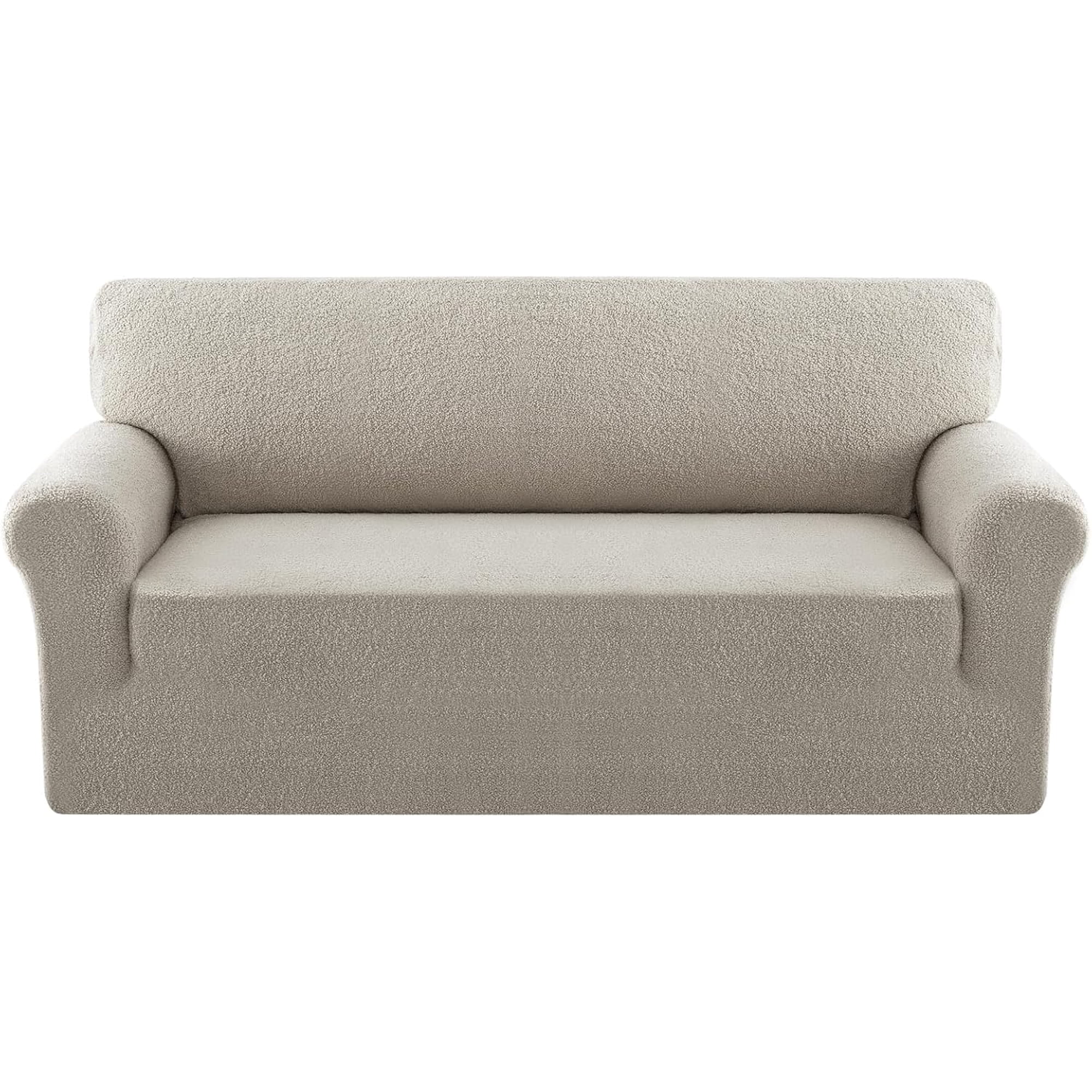 Click here for Jmhbb Teddy Fleece Sofa Cover Waterproof Seat Couc... prices