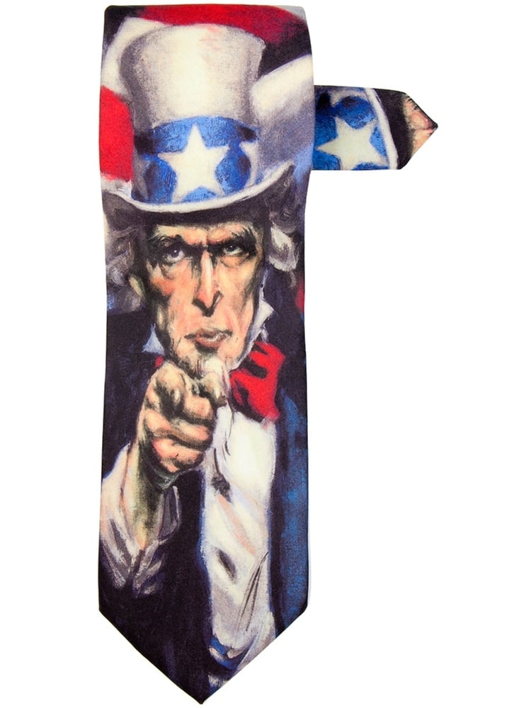Uncle Sam Necktie - Walmart.com