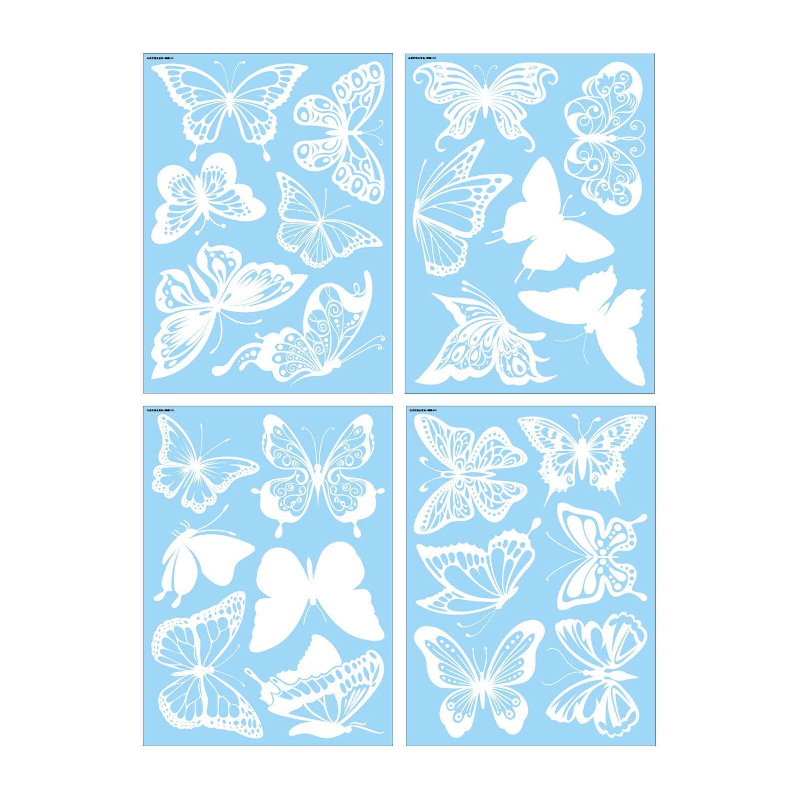 Click here for Lvcheng Anti-Collision Window Stickers Diy Butterf... prices