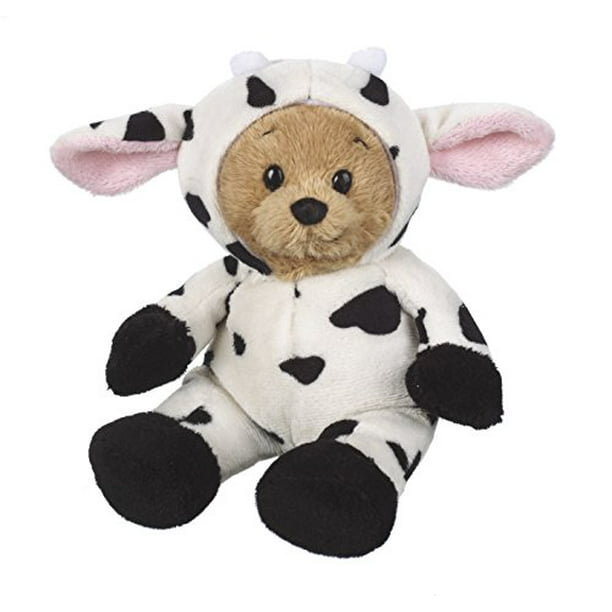 Ganz 6" Wee Bear Knit Plush, Cow - Walmart.com - Walmart.com