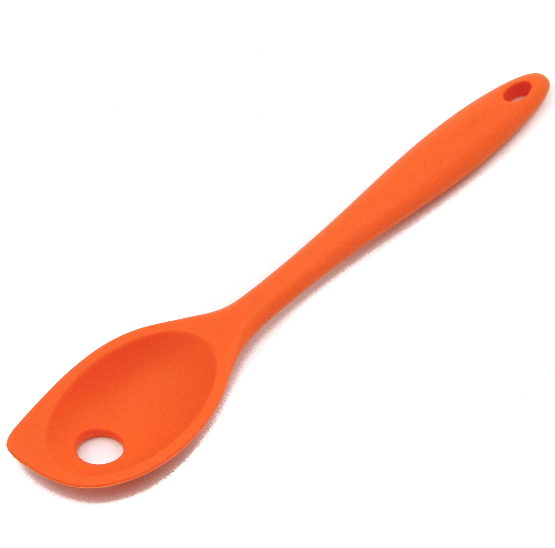 Chef Craft Premium Silicone Mixing Spoon, 11 inch, Orange - Walmart.com