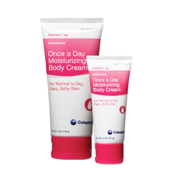 Coloplast Sween 24 Moisturizer - Once a Day Moisturizing Body Cream, 2 ...
