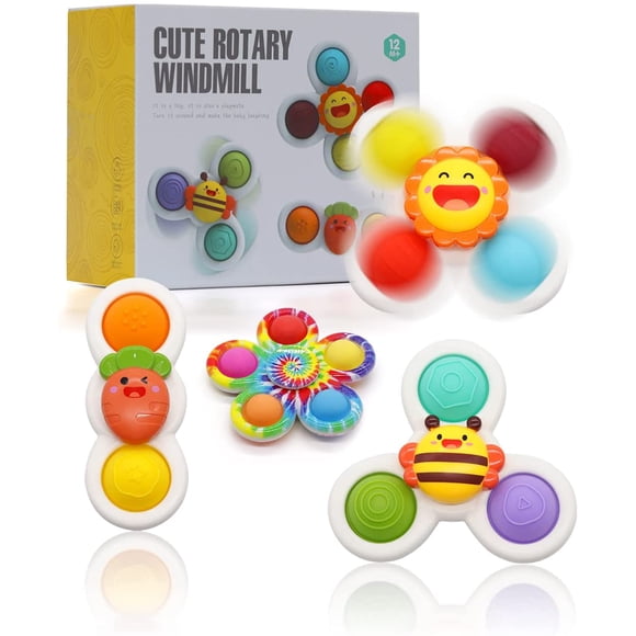 Suction Cup Spinner Toys