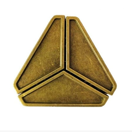 Classic Metal Puzzle IQ Test Magic Mind Brain Teaser Puzzles Baffling ...