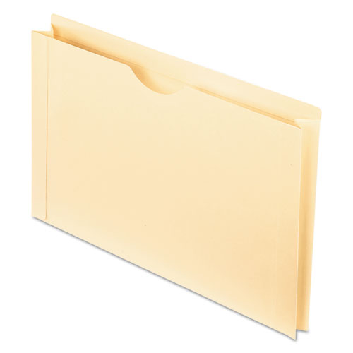 Manila Reinforced File Jackets, 2-Ply Straight Tab, Legal Size, Manila ...