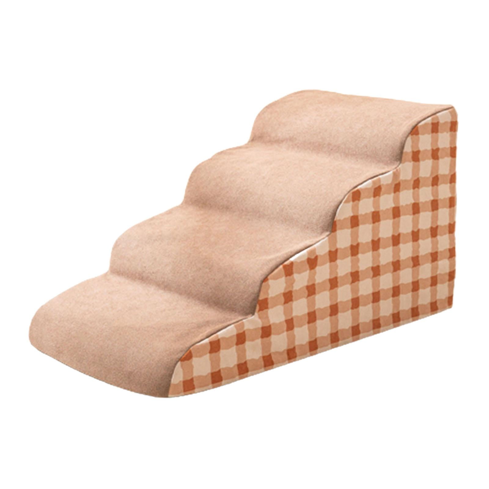 lionlar Portable Dog Stairs Ladder Ramp Washable Non Slip Climbing for ...