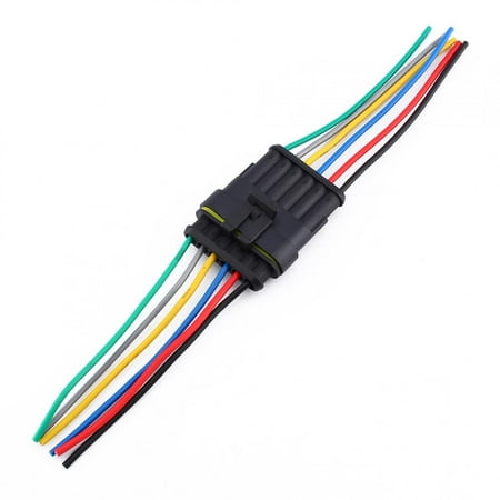 6 Pin Connector Auto Connector 6 Way Car Adapter 6 Pin Plug Waterproof ...