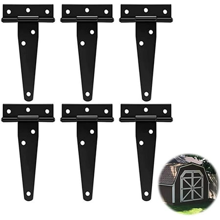 Black T-Hinge Door Hinge Black Vintage Triangle Hinges T-Hinge For ...