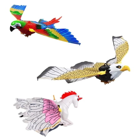 Luminous Bird Repellent Fake Flying Eagle Pendant Flying Bird Scarer ...