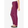 Woman Within Womens Plus Size Flex Fit Pull On Straight Leg Jean 18