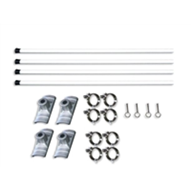 Signworld 24" Street Light Pole Banner Bracket Hardware - Double Set ...