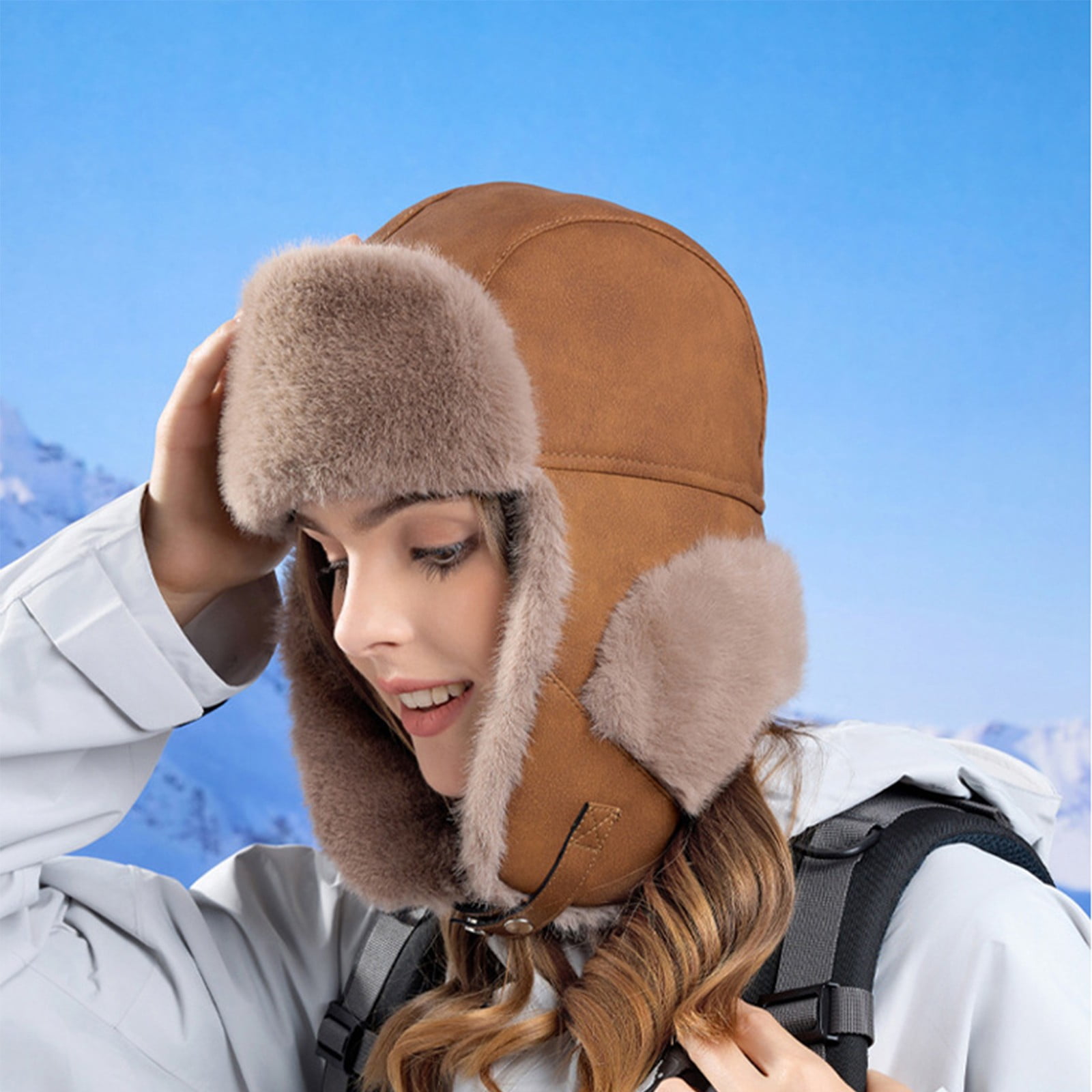 Click here for Endives Bomber Hats Kids Baby Girls Boys Winter Wa... prices