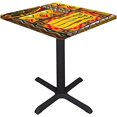 African Square Tablecloth, Historical Original Striped and Rectangle ...