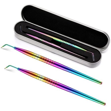 2 Pieces Eyelash Lift Tool Lash Separator Tool Stainless Steel Lash ...