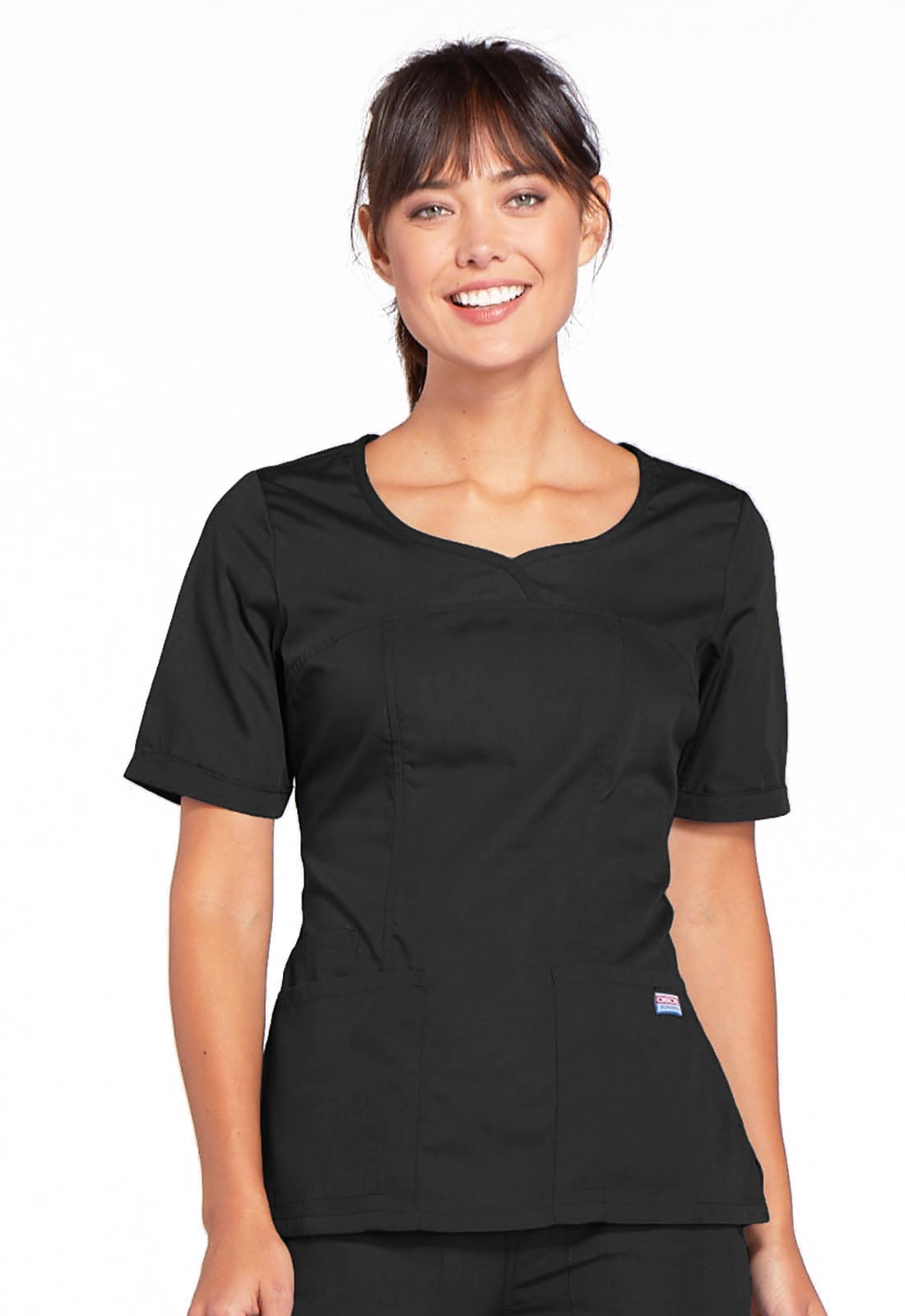 Cherokee Workwear Originals Women's Scrubs Top V-Neck 4746 - Walmart.com
