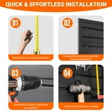 Slat Wall Paneling Garage Storage PVC Wall Panels, Slatwall Garage Home ...