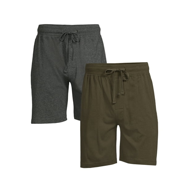 Hanes Mens Cotton Modal Comfortflexfit Sleep Shorts 2 Pack
