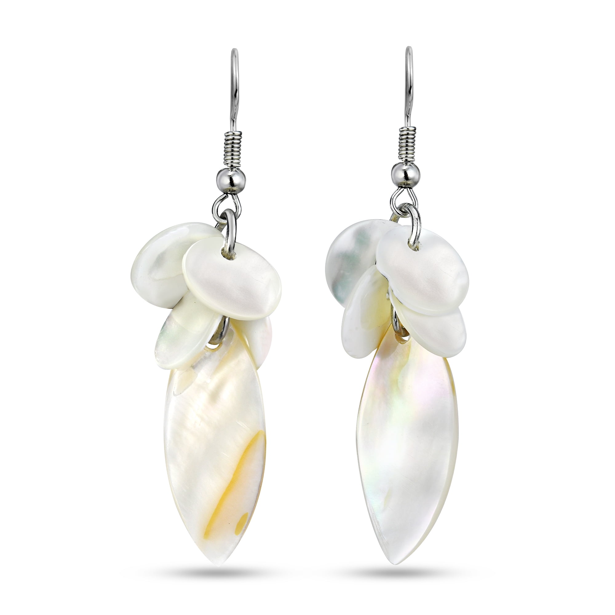 Mother Of Pearl Shell Earrings