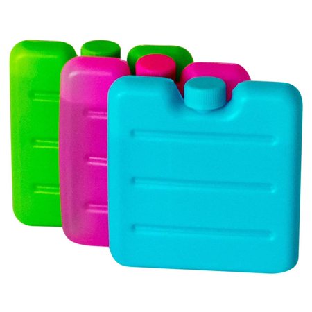 6 Pack Random Color Freezer Blocks Ice Brick Ice Brick Pack Ice Block ...