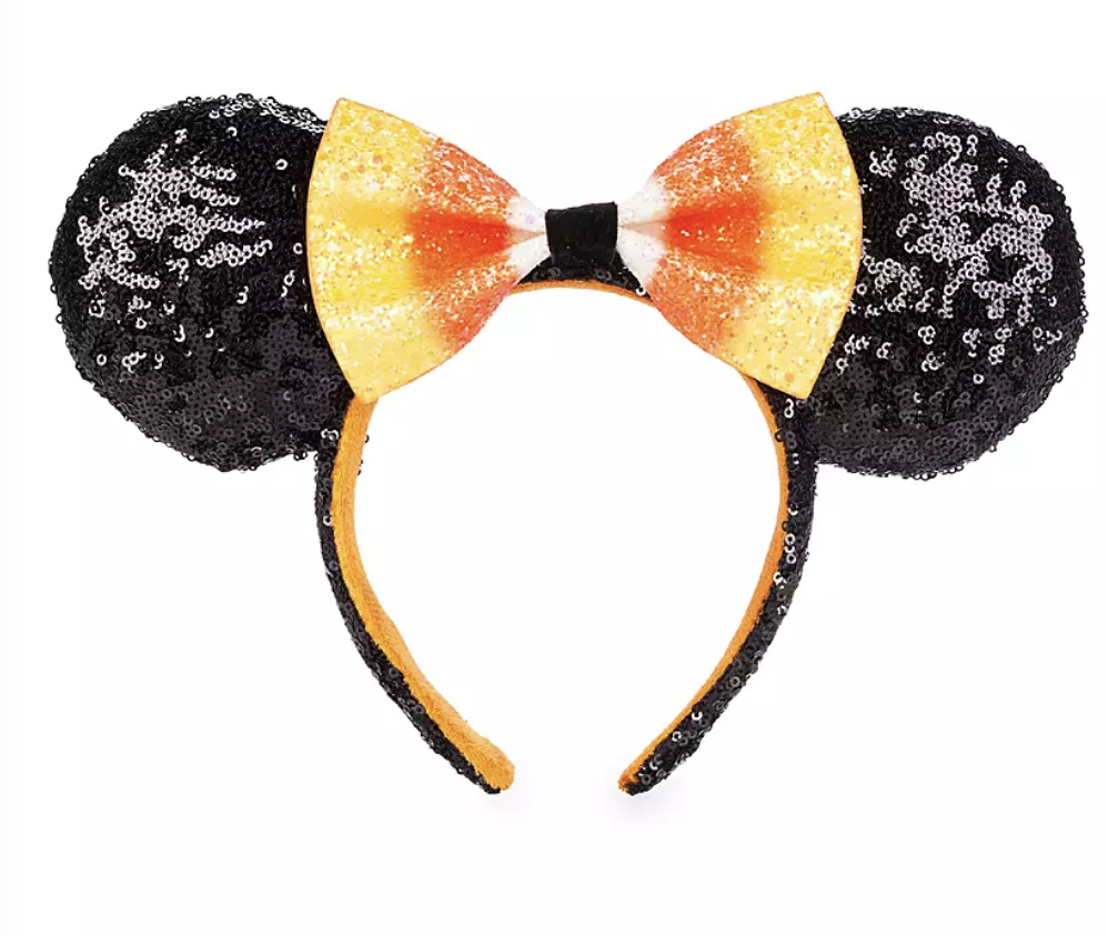 Disney Parks Halloween Minnie Candy Corn Ear Headband Adults New with ...