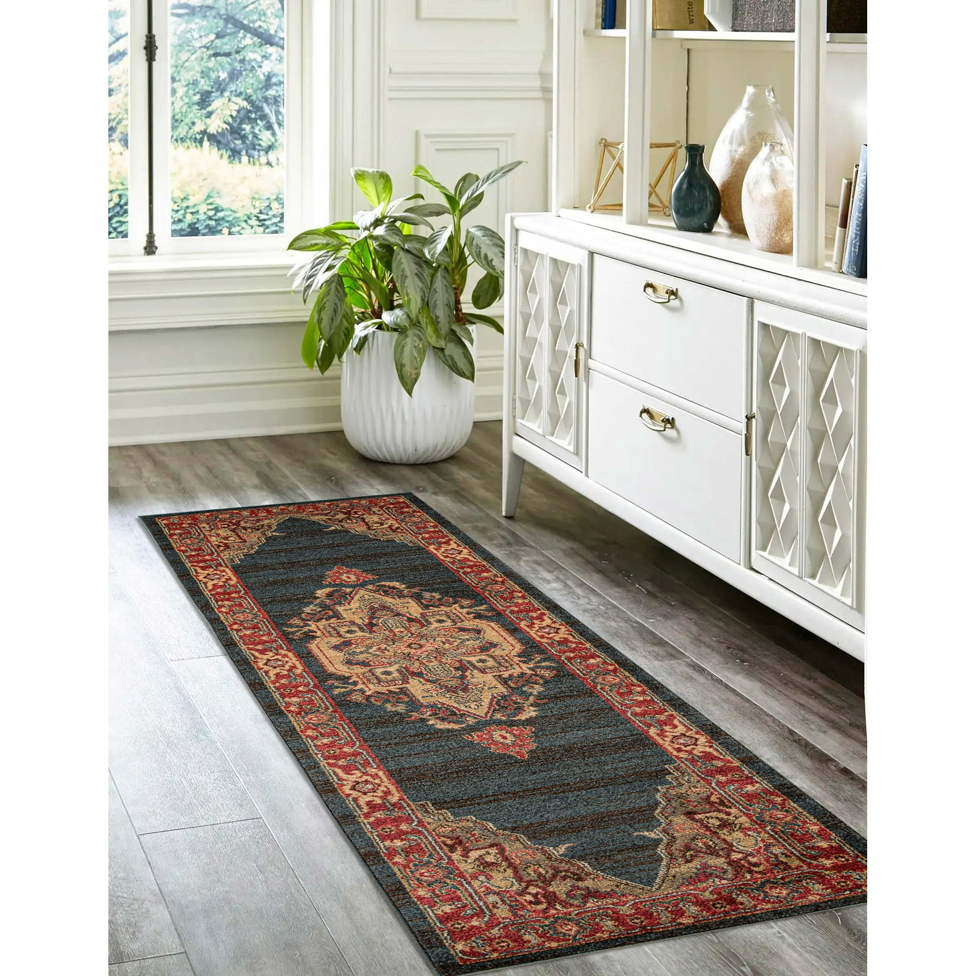 Click here for Ecarpet Lux Traditional Runner Rug For Living Room... prices