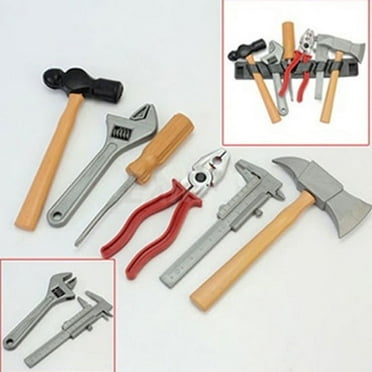 TINKSKY 5pcs Mini Wooden Hammer Mallet Pounding Toy Creative Cute ...