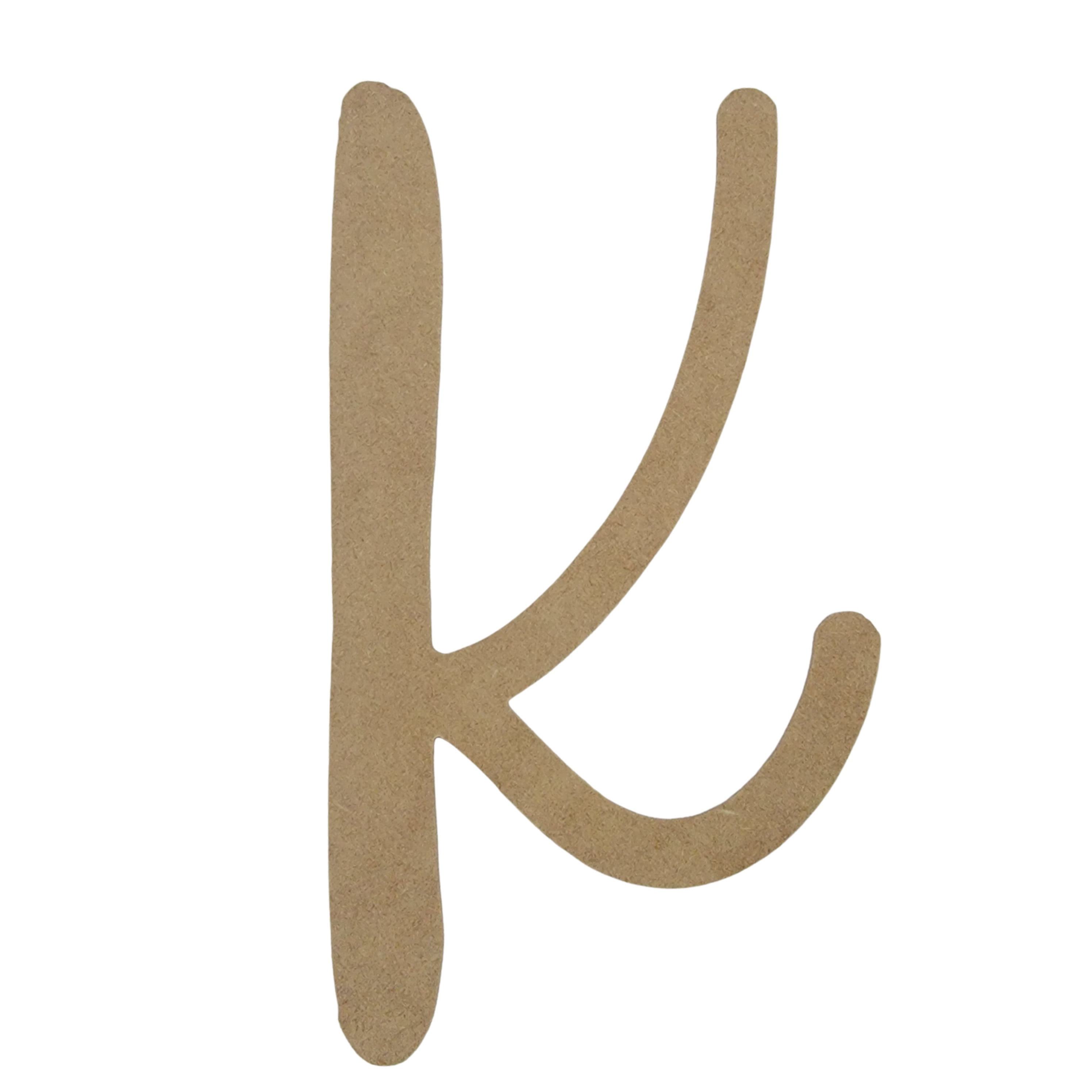 Wooden Letter Unfinished, Colleen Font, Craft Cutout - Walmart.com