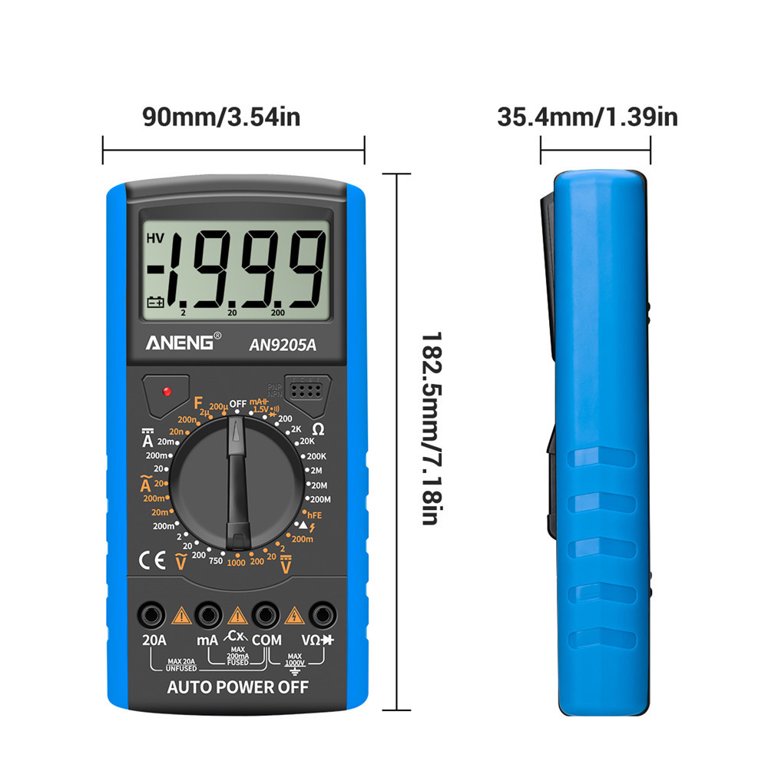 Digital Multimeter 4000 Count Digital Multimeter Em5510, 48% OFF